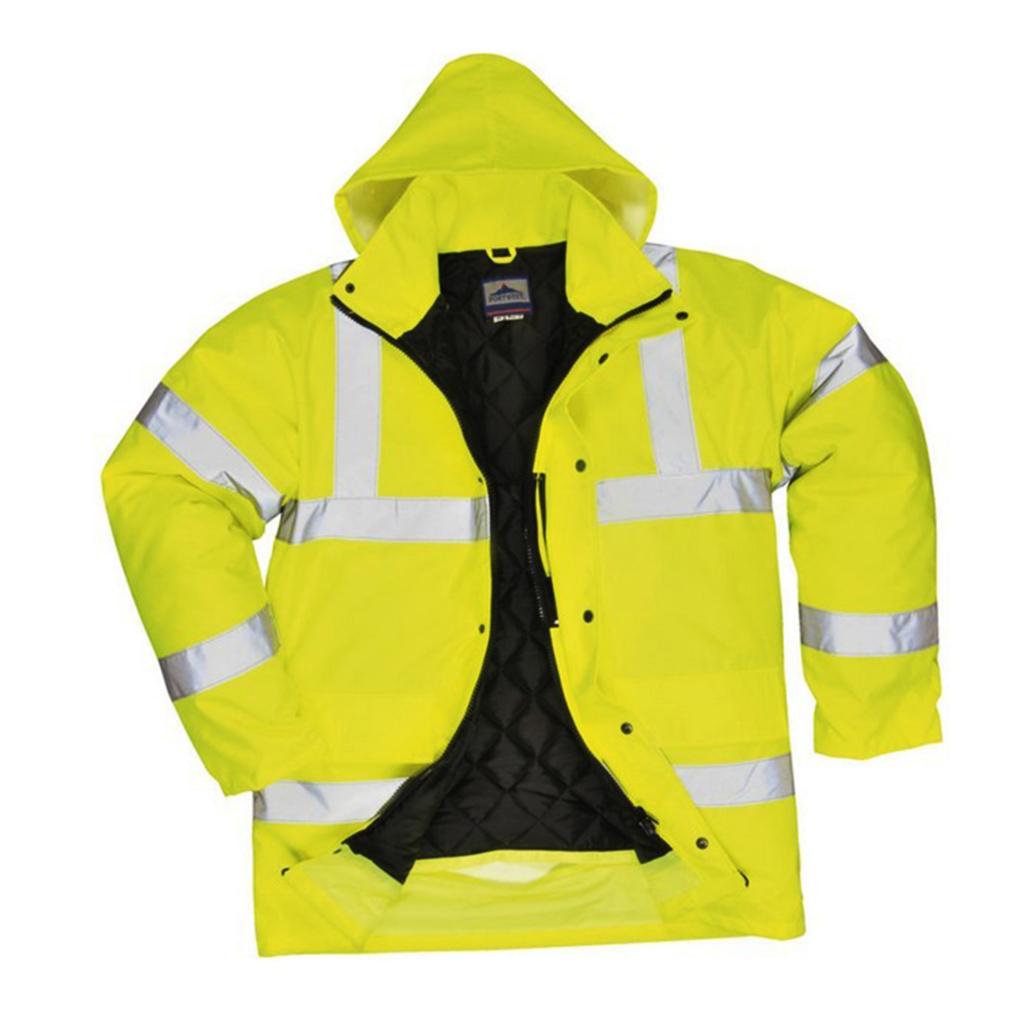 Yoko High Visibility Waterproof Bomber Jacket | Dublin Workwear Centre