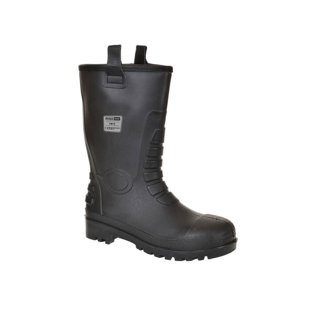 Portwest Steel PVC Rigger Fur Welly Boot S5 | Dublin Workwear Centre
